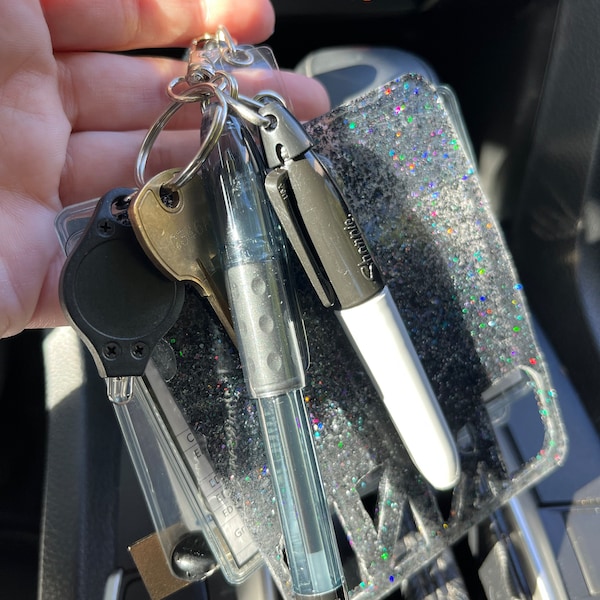 Mini Sharpie for Badge Reel, Nurse Mini Pen Keychain, Badge Reel Mini ...