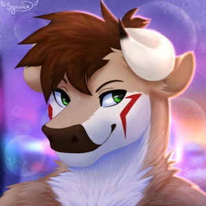 Canine Fursona Reference Sheet Template - Etsy