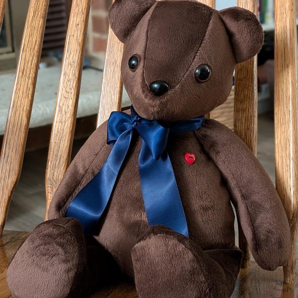 Memory Bear Pattern, Teddy Bear Pattern, Bunny Sewing Pattern Pdf, Easy Rabbit Pdf Pattern ...