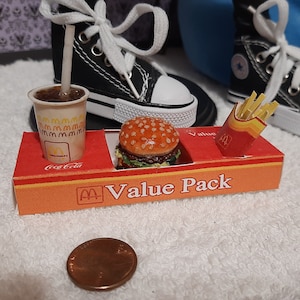 Realistic Looking Big Mac Inspired Burger Keychain Necklace Magnet ...
