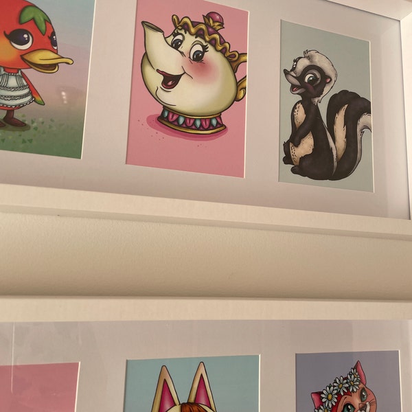 Mrs Potts Beauty and the Beast Postcard - Etsy