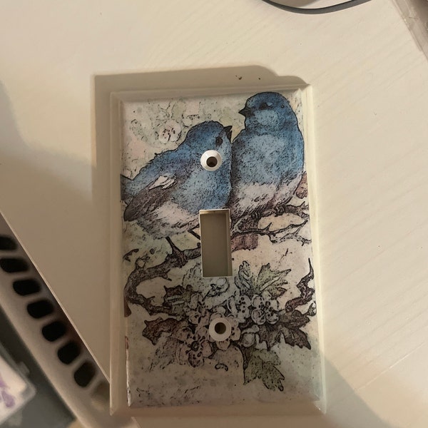 Tropical Beach Canoe & Palm Trees, Light Switch Cover Plate, Single ...