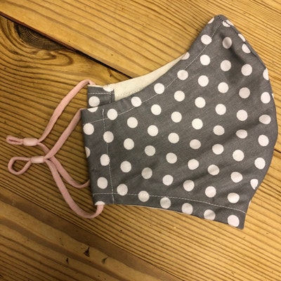 Four Size Face Mask Pattern and Instructions Large Medium Small X-small ...