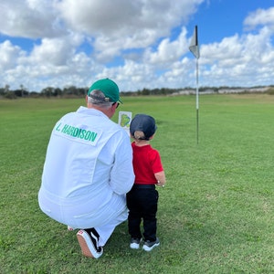 Adult White Caddie Uniform Coverall Boiler Suit Caddy With - Etsy Australia