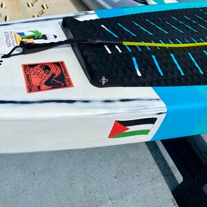 Arab Snowman Christmas Sticker Palestine Keffiyeh Snowman Laptop ...