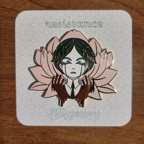 Hnk | Land of the Lustrous Phos Translucent Enamel Pin - Etsy