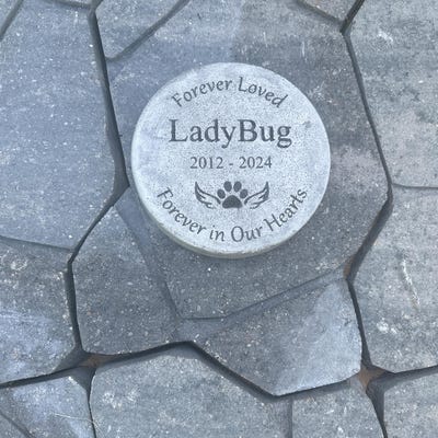 Custom Engraved Memorial & Tribute Stone 11 Inch in Loving Memory - Etsy