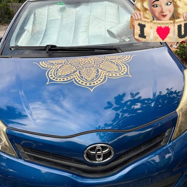 Mountain Forest Landscape Decal Compatible for Jeep SUV Truck Car ...