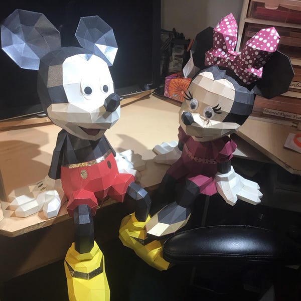 Papercraft Template Baby Cat, Format Pdf, SVG and DXF Format Compatible ...