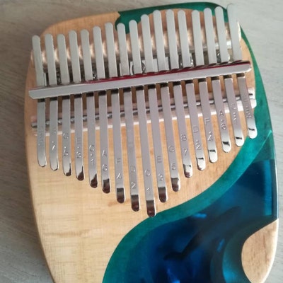 3D Kalimba Thumb Piano Hluru Sanza Mibra Epoxy Resin High - Etsy