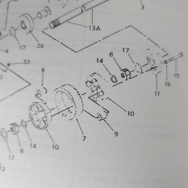 Massey Ferguson To-35 Tractor Parts Catalog Manual Book Exploded View ...