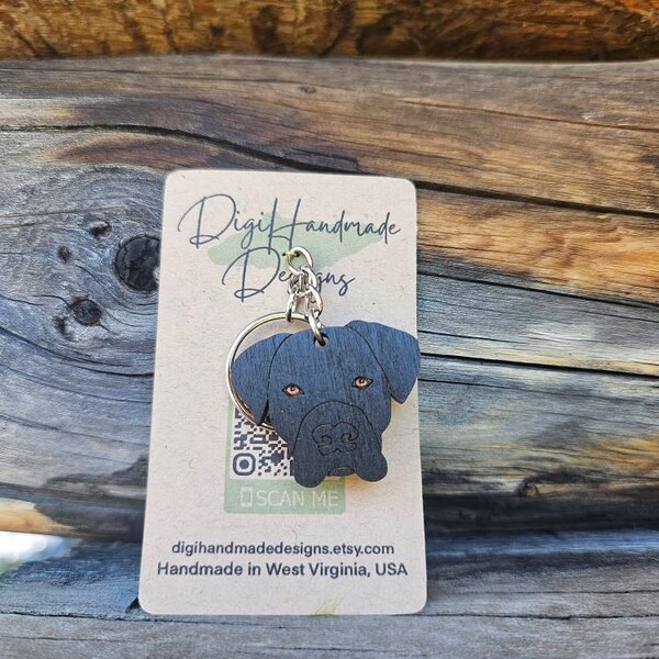 Cane Corso Keychain // Italian Mastiff Bag Charm / Gift for Cane Corso ...