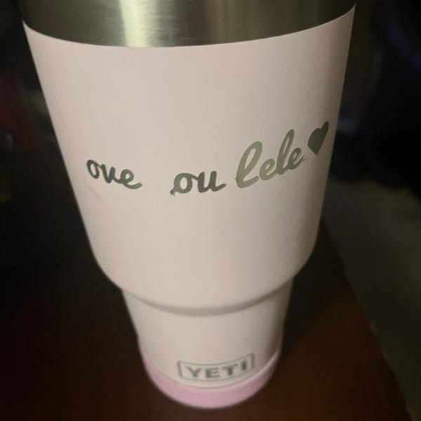 Yeti Rambler Tumbler 30 Oz Personalized Customized Rare Colors - Etsy