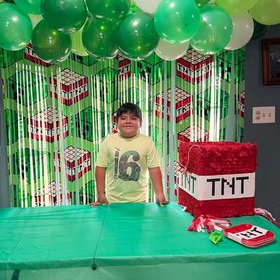 Minecraft Birthday Shirt 7 - Etsy