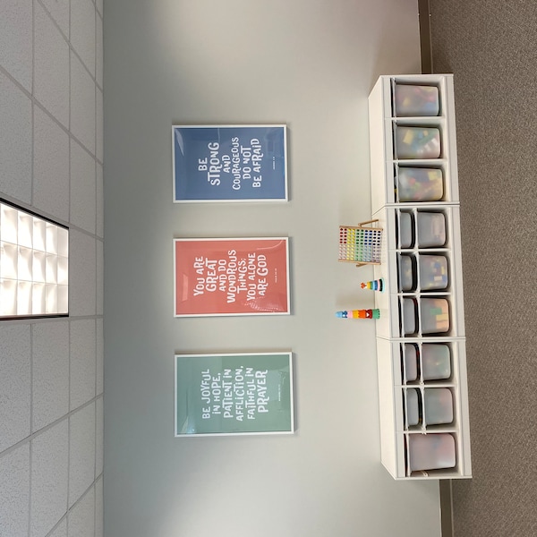 Kids Bible Verse Poster Bundle 10, Scripture Boho Wall Art, Church ...