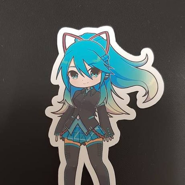Hatsune Miku Vinyl Sticker - Etsy