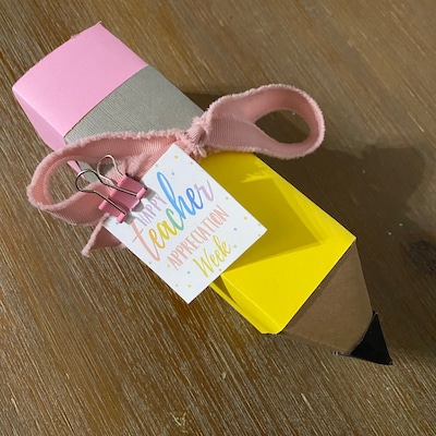 SVG File Bundle: 3D Pencil Gift Box and 3D Colored Pencil Gift Box ...