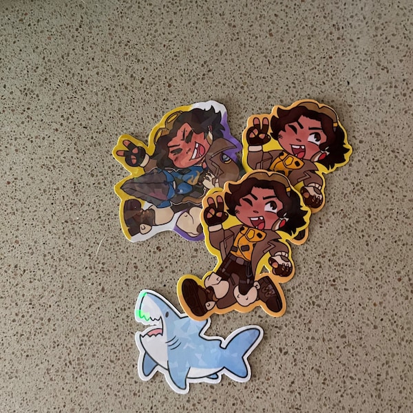 Venture OW - 2.8x3 Holographic Vinyl Overwatch Sticker - Etsy