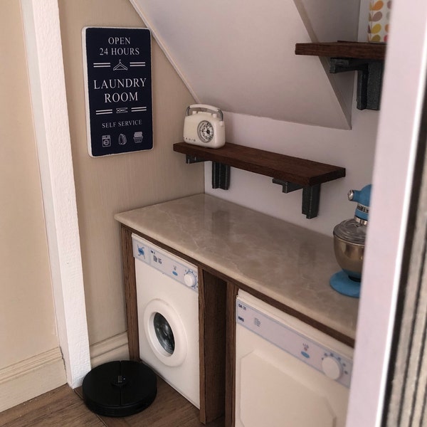 Dollhouse Miniature Open & Closed Shop Signs Shop Signs Handmade ...