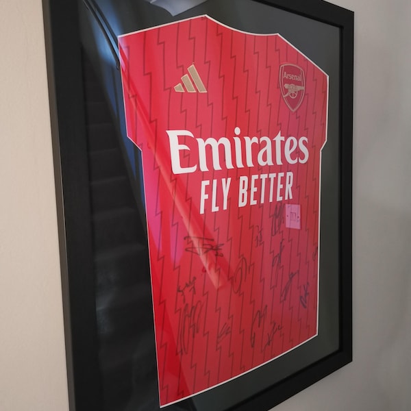 DIY Ready Made Football Shirt Frame for Your Adult Football Signed ...