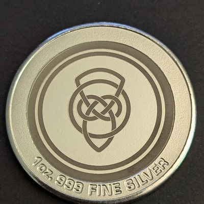1 Oz Fine .999 Silver Logo/photo Coin. Design & Create Your Own ...