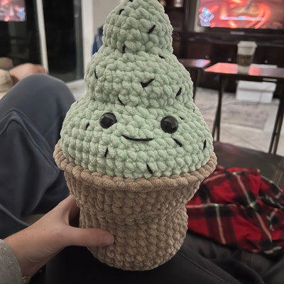Ice Cream Cone Plush Crochet PATTERN Amigurumi - Etsy