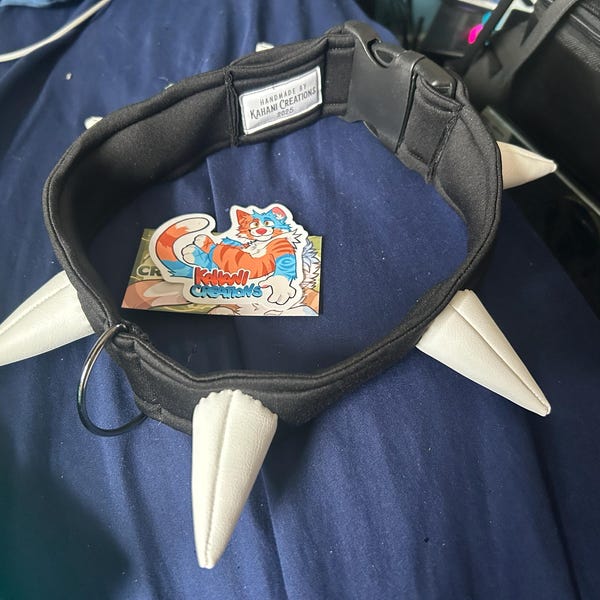 6 Spiked Fursuit Collars - Etsy