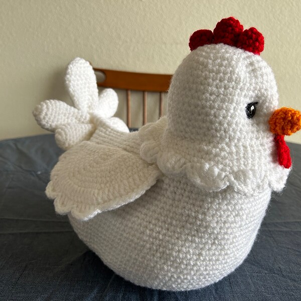 Henrietta the Easter Chicken / Hen - PDF Crochet Pattern - Etsy