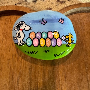 Valentine's Ladybug Painted Rock - Etsy