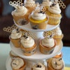 New Eucalyptus With Gold Foil Accents Wrappers , Rustic Cupcake ...