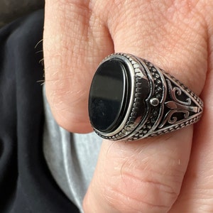 666 Ring 18k Gold Plated Ring man Ring Men Ring Gold - Etsy