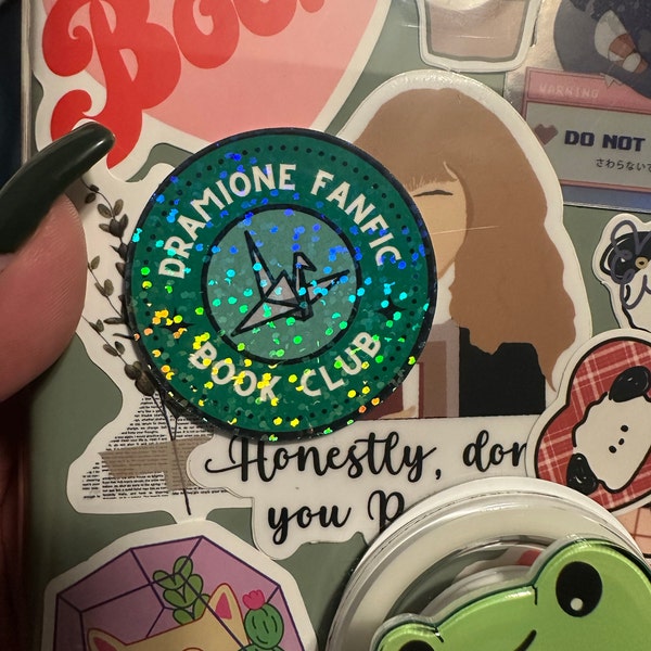 Dramione Sticker Fanfic AO3 Merch for Kindle Decor Bookish Inspired ...