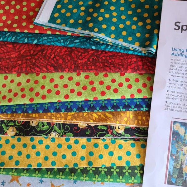 A Day in Happyland Quilt Pattern: Wool Applique Stitchery (55" X 56 ...