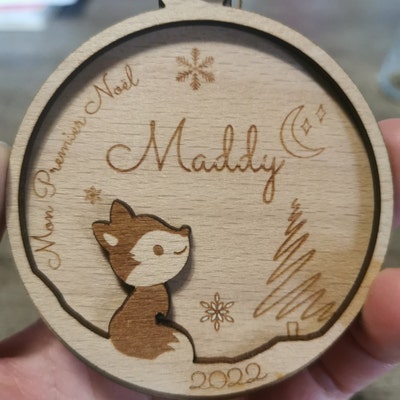 Cat on the Moon Led Night Light, 3D Illusion Table Lamp for Animal ...