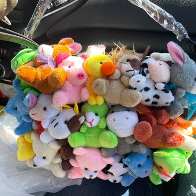 Mini Stuffed Animal Shoulder Bag - Etsy