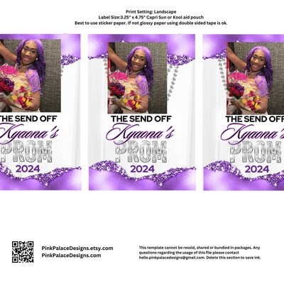 Prom Send off T Shirt Design, Editable in Canva, 2024 Prom T Shirt ...