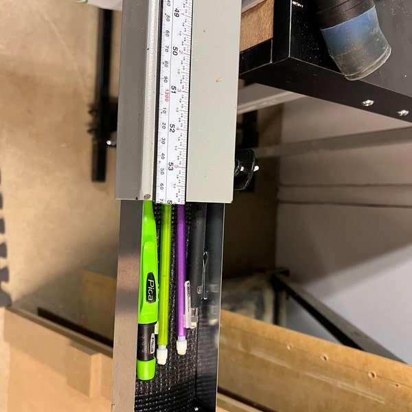 Tablesaw Fence Rail Drawer. Fits Sawstop, Powermatic, Delta, Jet and ...