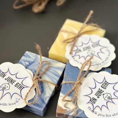 Lemon Squeeze Themed Mini Soap Shower Favors Wrapped Custom - Etsy
