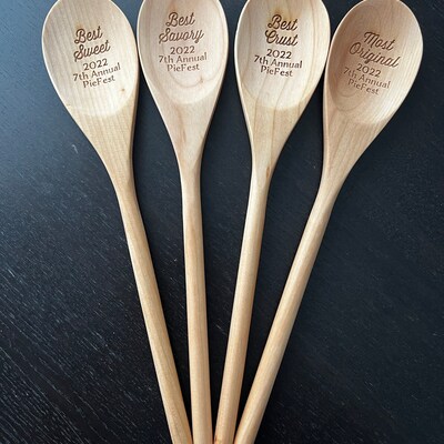 Cooking Competition Awards Wooden Spoons Culinary Awards Spoon Prizes ...
