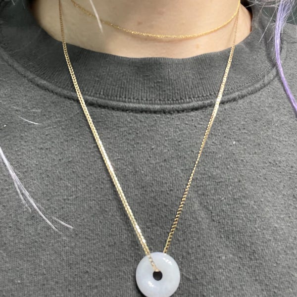 Jade Pendant, Green Jade Necklace, Jade Necklace, Green Gem Jewelry ...