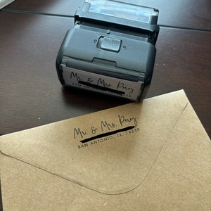 Handwritten Return Address Stamp Personalized Stamp With Handwriting ...