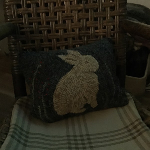 Cat Primitive Style Small Hooked Rug Mat - Etsy