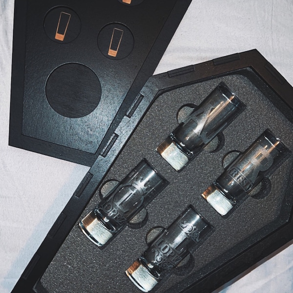 Tequila Shot Glass Set, Tequila Glass With Gift Box, Personalized 10th ...