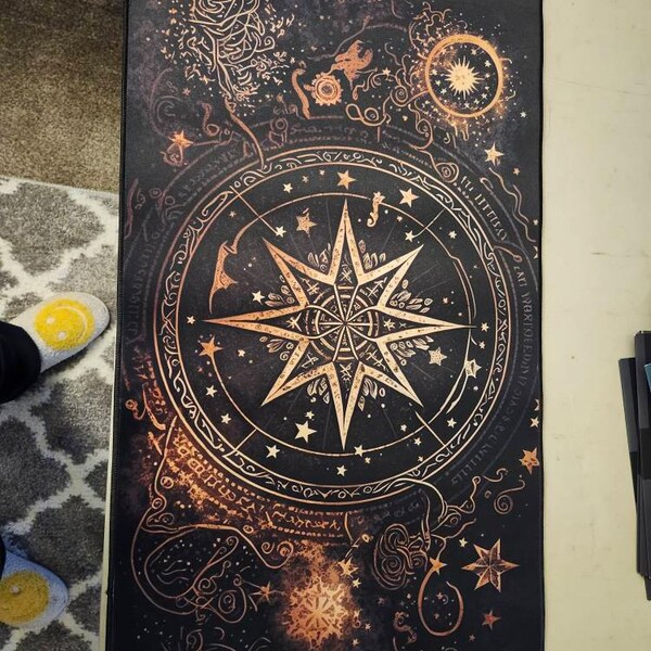 MTG Custom Playmat World of Warcraft Map Accesories Dragonflight ...