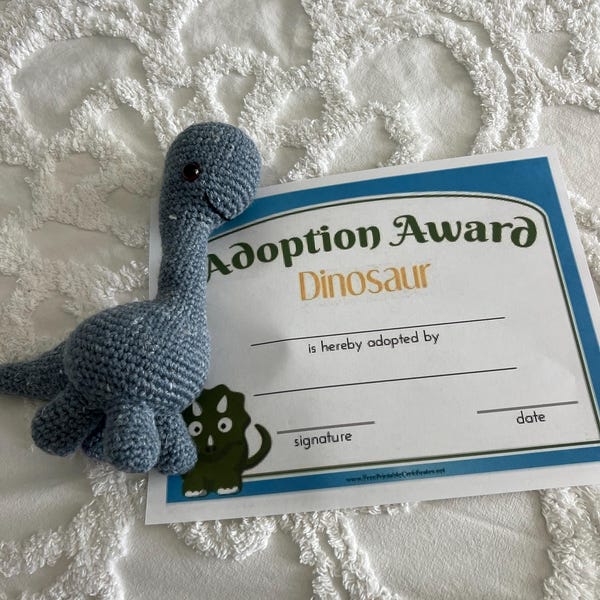 PATTERN: Bruno the Brontosaurus - Crochet Brontosaurus Pattern ...