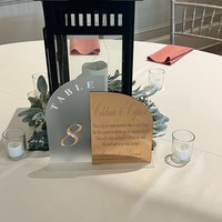 Arch Sign Slats SVG Wedding Template Social Media Sign Half - Etsy Canada