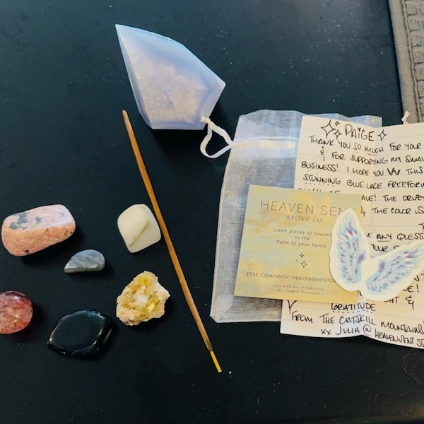FLASHY Prasiolite Crystal Palm Stone With Rainbows & Inclusions / High ...