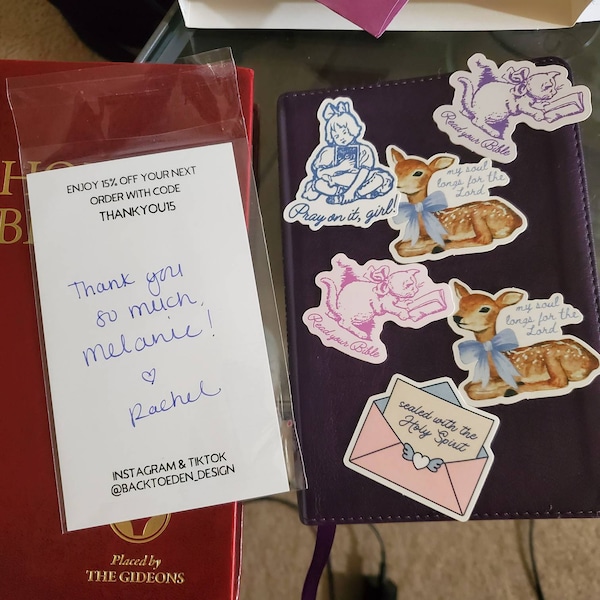 Holy Spirit Christian Sticker Ephesians Corinthians Galatians Bible ...