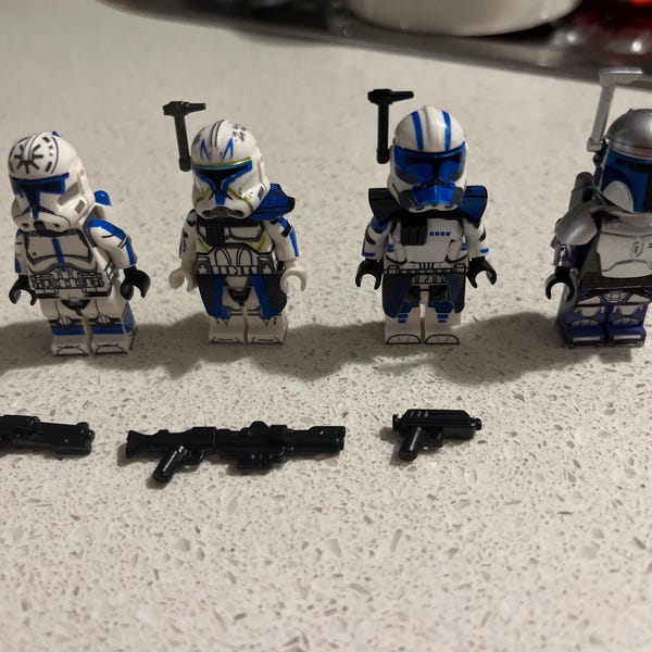 Commander Keeli Custom Minifigure Star Wars Clone 212th - Etsy