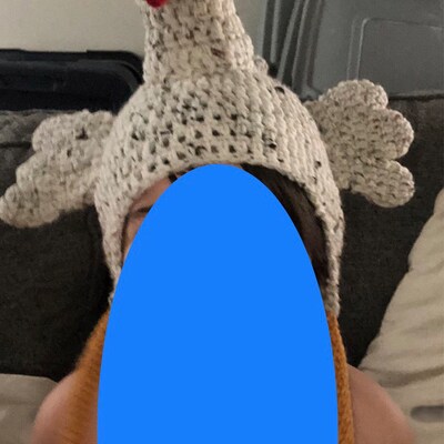 Crochet Pattern Chicken Hat/ Chicken Hat Pattern/ Spring Chicken Hat ...